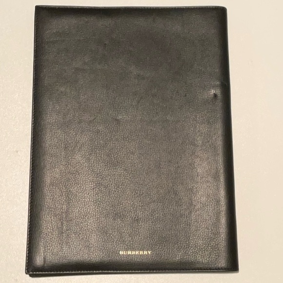 Burberry | Office | Burberry Leather Notebook | Poshmark